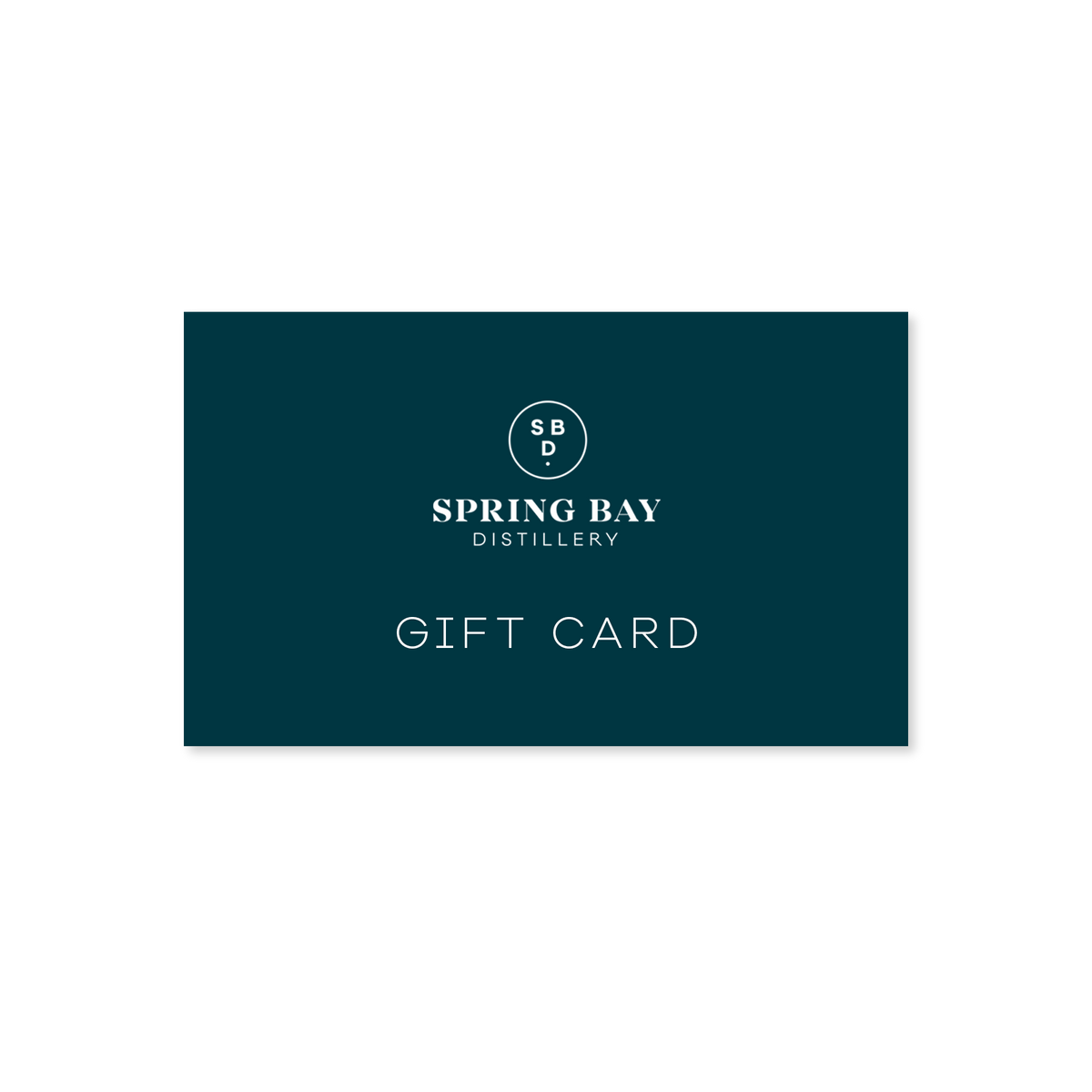 Spring Bay Distillery Online Gift Card
